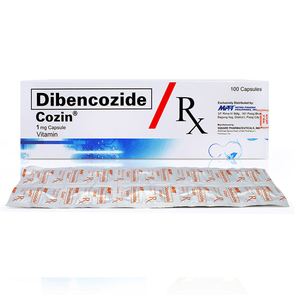 COZIN Dibencoside 1mg Capsule 1's price in the Philippines | MedsGo ...